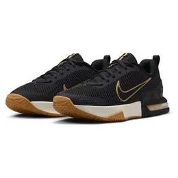 Trainingsschuh Nike "Air Max Alpha Trainer 6", Herren, Gr. 42,5, schwarz, parachute beige, sail, Synthetik, Textil, Schuhe