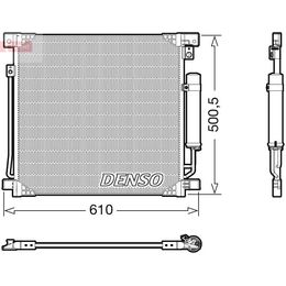 DENSO Kondensator, Klimaanlage dcn45013 f&uuml;r MITSUBISHI