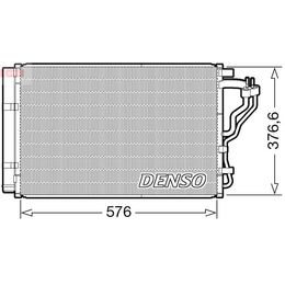 DENSO Kondensator, Klimaanlage dcn43008 f&uuml;r HYUNDAI KIA
