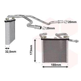 Van Wezel W&auml;rmetauscher, Innenraumheizung 76016701 f&uuml;r VW