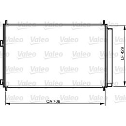 Valeo Kondensator, Klimaanlage 814204 f&uuml;r TOYOTA