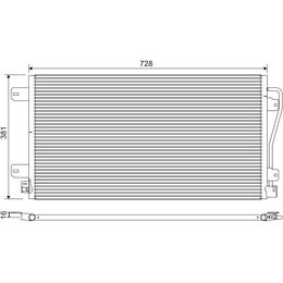 Valeo Kondensator, Klimaanlage 817601 f&uuml;r Opel Vaughall RENAULT