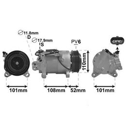 Van Wezel Kompressor, Klimaanlage 0600k567 f&uuml;r BMW
