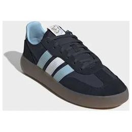 Sneaker Adidas SPORTSWEAR "BARREDA DECODE", Herren, Gr. 46, night navy, icey blau, ftwr wei&szlig;, Leder, Textil, Schuhe Sneaker, World Cup Nations Pack