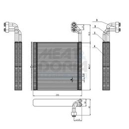 MEAT & DORIA MEAT & DORIA Verdampfer, Klimaanlage 997088 f&uuml;r HONDA