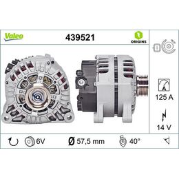 Valeo Generator NEW ORIGINAL PART 439521 f&uuml;r Peugeot (DF-PSA) Citro&euml;n