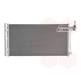 Van Wezel Kondensator, Klimaanlage 02015705 f&uuml;r LAND ROVER