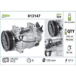 Valeo Kompressor, Klimaanlage NEW ORIGINAL PART 813147 f&uuml;r RENAULT