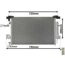 Van Wezel Kondensator, Klimaanlage 32005210 f&uuml;r MITSUBISHI Citro&euml;n/Peugeot