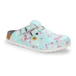 Pantolette Birkenstock "Kay ESD", Damen, Gr. 39, gr&uuml;n (mintgr&uuml;n), Obermaterial: 100% sonstige Fasern AF., Schuhe Pantolette