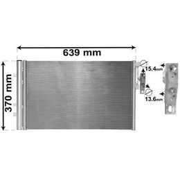 Van Wezel Kondensator, Klimaanlage 06005479 f&uuml;r BMW