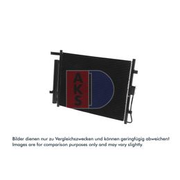 AKS DASIS Kondensator, Klimaanlage 512068n