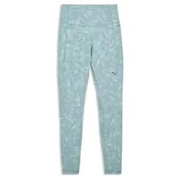 Trainingstights Puma "CLOUDSPUN Leggings mit Print Damen", Herren, Gr. S, Normalgr&ouml;&szlig;en, blau (baltic sea blau), Obermaterial: 15% Elasthan, 85% Polyester. Innere Tasche: 15% Elasthan, 85% Polyester, gebl&uuml;mt, eng, Hosen