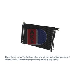 AKS DASIS Kondensator, Klimaanlage 562009n f&uuml;r HYUNDAI