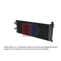 AKS DASIS Kondensator, Klimaanlage 062009n f&uuml;r Citro&euml;n/Peugeot