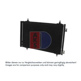 AKS DASIS Kondensator, Klimaanlage 062017n f&uuml;r Citro&euml;n/Peugeot ALFAROME/Fiat/LANCI