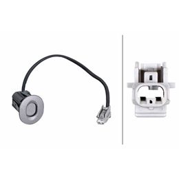 Hella Sensor, Einparkhilfe 6px358269471 hinten f&uuml;r NISSAN