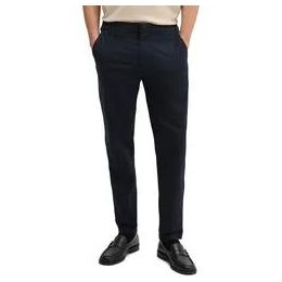 Marc O'Polo Chinohose MARC O'POLO "aus technischem Popeline-Stretch", Damen, Gr. 32, L&auml;nge 34, schwarz navy, Obermaterial: 98% Baumwolle, 2% Elasthan, unifarben, normal, Hosen Chinohose