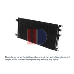 AKS DASIS Kondensator, Klimaanlage 562113n f&uuml;r SSANGYONG