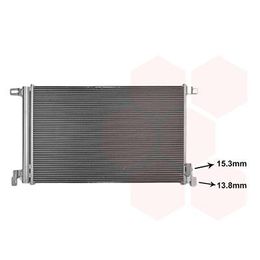 Van Wezel Kondensator, Klimaanlage 03015711 f&uuml;r VW