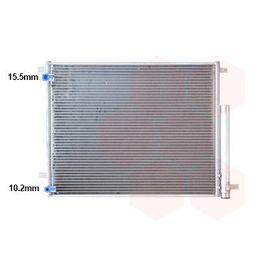 Van Wezel Kondensator, Klimaanlage 25015713 f&uuml;r HONDA