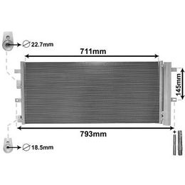Van Wezel Kondensator, Klimaanlage 18015701 f&uuml;r Ford