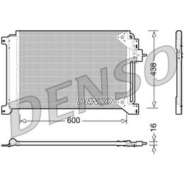DENSO Kondensator, Klimaanlage dcn12004 f&uuml;r Iveco