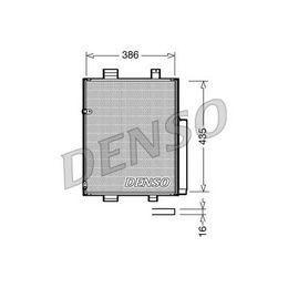 DENSO Kondensator, Klimaanlage dcn35001 f&uuml;r DAIHATSU