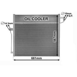 Van Wezel Kondensator, Klimaanlage 30015704 f&uuml;r Mercedes