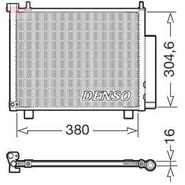 DENSO Kondensator, Klimaanlage dcn20051 f&uuml;r Opel Suzuki