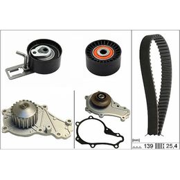 INA Wasserpumpe + Zahnriemensatz 530057730 f&uuml;r Ford Peugeot DS