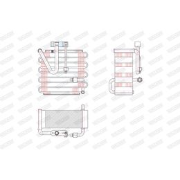 WALKER Verdampfer, Klimaanlage wev00093 f&uuml;r HONDA
