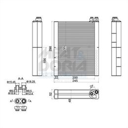 MEAT & DORIA MEAT & DORIA Verdampfer, Klimaanlage 997106 f&uuml;r VAG