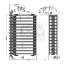MEAT & DORIA MEAT & DORIA Verdampfer, Klimaanlage 997092 f&uuml;r MERCEDES-BENZ