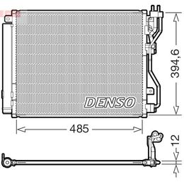 DENSO Kondensator, Klimaanlage dcn43016 f&uuml;r KIA