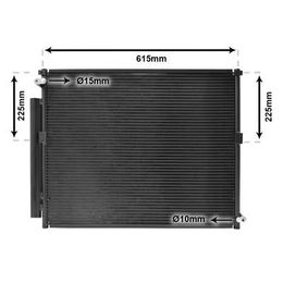Van Wezel Kondensator, Klimaanlage 53005569 f&uuml;r TOYOTA