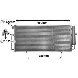 Van Wezel Kondensator, Klimaanlage 51005078 f&uuml;r Subaru