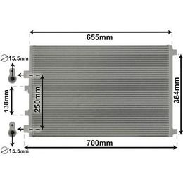 Van Wezel Kondensator, Klimaanlage 43005422 f&uuml;r RENAULT