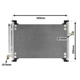 Van Wezel Kondensator, Klimaanlage 17005327 f&uuml;r Fiat / LANCIA