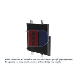 AKS DASIS Kondensator, Klimaanlage 362001n f&uuml;r DAIHATSU