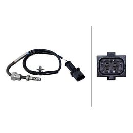 Hella Sensor, Abgastemperatur 6pt010376321 f&uuml;r GM DAEWOO Vaughall