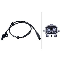 Hella Sensor, Raddrehzahl 6pu358216251 f&uuml;r RENAULT