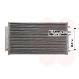 Van Wezel Kondensator, Klimaanlage 01015702 f&uuml;r ALFA ROMEO