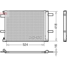 DENSO Kondensator, Klimaanlage dcn07062 f&uuml;r Citro&euml;n/Peugeot