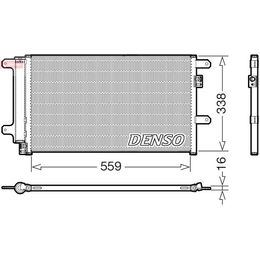 DENSO Kondensator, Klimaanlage dcn12007 f&uuml;r Iveco