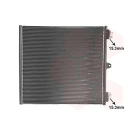 Van Wezel Kondensator, Klimaanlage 74015707 f&uuml;r Porsche