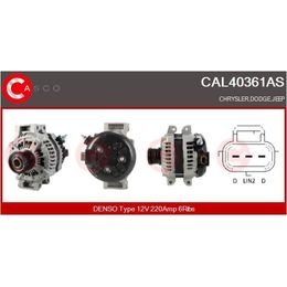 Casco Generator cal40361as f&uuml;r GENERAL MOTORS CHRYSLER JEEP DODGE FIAT