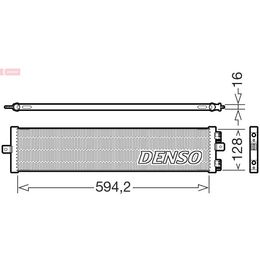 DENSO Kondensator, Klimaanlage dcn41028 f&uuml;r HYUNDAI