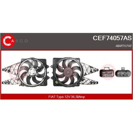 Casco Elektromotor, K&uuml;hlerl&uuml;fter cef74057as f&uuml;r FIAT