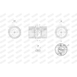 WALKER Innenraumgebl&auml;se wbl01470 f&uuml;r VAUXHALL RENAULT NISSAN